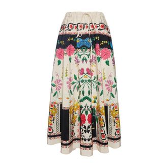 La DoubleJ Vielseitiger Rock mit Kordelzug - - Skirts - Damen - Beige - L