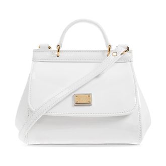 Dolce & Gabbana Mini Sicily Bag - - Bags - Damen - Wei&szlig; - ONE SIZE