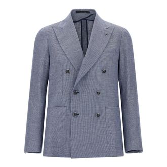 Tagliatore Homme, Vestes, Bleu, Taille: XL Montecarlo Double-Breasted Blazer