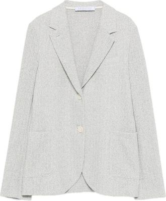 Harris Wharf London Femme, Vestes, Gris, Taille: 36 FR Al2220Pxe Px14 Jacket