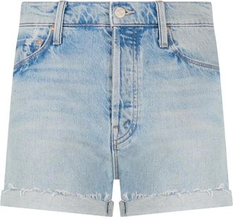 Mother Femme, Shorts, Bleu, Taille: W26 Denim Shorts