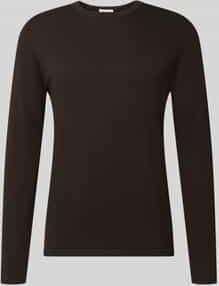 Drykorn Regular Fit Longsleeve aus reiner Baumwolle Modell Irmino