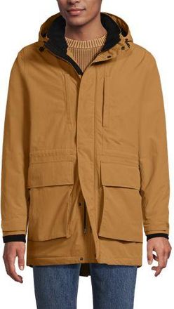 Lands End Wasserdichter, isolierter Squall-Parka, Herren, Gr&ouml;&szlig;e:52-54 regular, Beige, Nylon, by Lands End