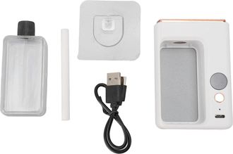 ZJchao Automatischer Aromatherapie Diffusor, Wandmontage Stehend Automatischer Parfümspender mit Doppeltem Verwendungszweck Automatischer Duftspender für Bad