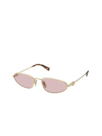 Miu Miu A52S Metal Frame Sunglasses - Pink