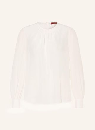 Max Mara Max Mara Studio Seidenbluse Vasto weiss