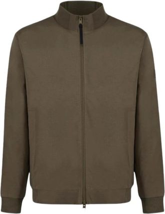 People of Shibuya Homme, Sweatshirts et sweats &agrave; capuche, Vert, Taille: M Saku Veste molleton zipp&eacute;e &agrave; col montant Pf722