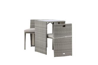 Venture Design Dining Set, Grey, One Size