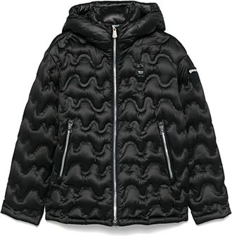 Blauer Homme, Vestes, Noir, Taille: L Giubbino