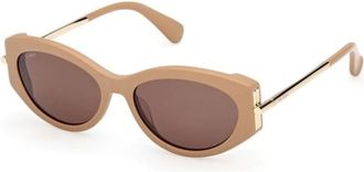 Max Mara Femme, Accessoires, Brun, Taille: 54 MM Roquebrune 1 Lunettes de soleil