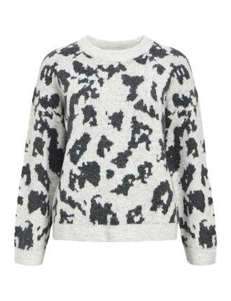 Object Objdiana Ls Re O-Neck Knit Noos