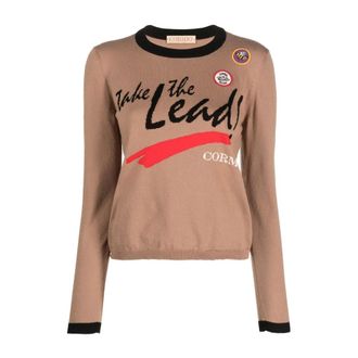 Cormio Rundhals-Strickwege - - Knitwear - Damen - Braun - XS