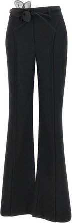 Rotate Rotate Birger Christensen, Femme, Pantalons, Noir, Taille: 40 FR Pantalon Taille Haute