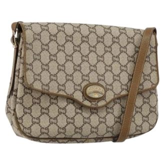 Gucci Sac bandouli&egrave;re vintage Pre-owned - Femme - Pre-owned - Beige - Taille: ONE Size