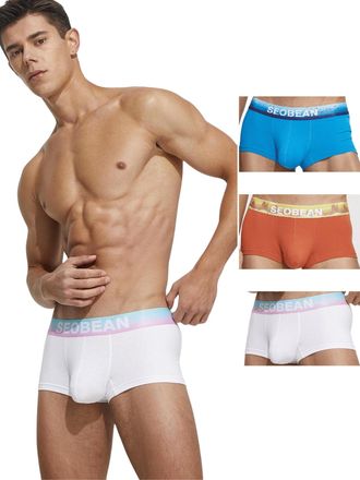 SEOBEAN Boxershorts Classic Solid Stretch Trunk