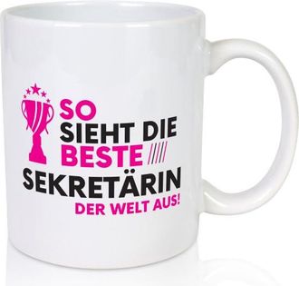 Generic Die Weltbeste Sekretärin | Büro - Tasse Weiss - Kaffeetasse/Geschenk/Familie