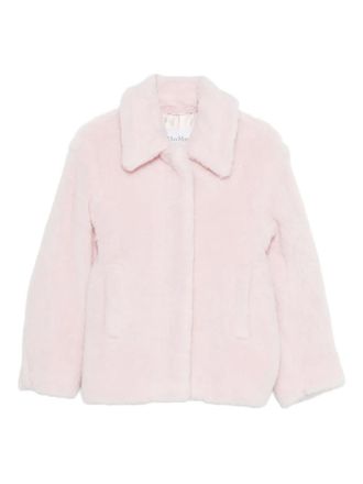 Max Mara Mantel mit Kragen - Rosa
