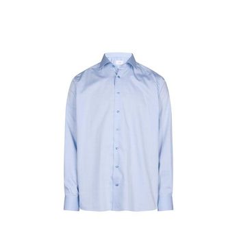Eton Chemise col classique &agrave; carreaux en coton