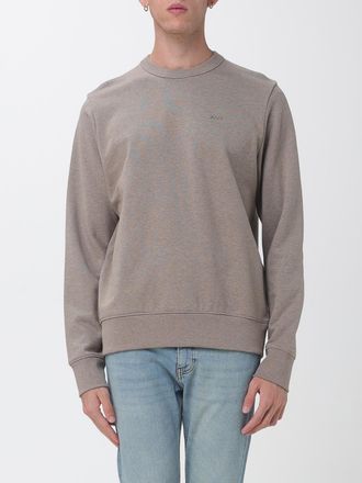 HUGO BOSS Herren-Sweatshirt aus Baumwolle mit Rundhalsausschnitt und Logo-Stickerei