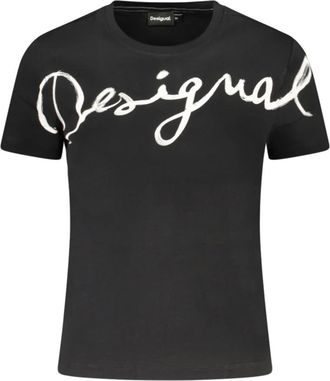 Desigual Femme, Tops, Noir, Taille: 44 FR Florencia T-shirt