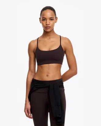 Arket Sport-BH Aus Weichem Stretchmaterial -Braun