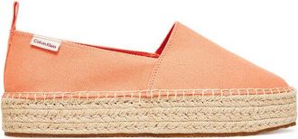 Calvin Klein Jeans Espadrilles Platform Espadrille Ml Cs YW0YW01871 Orange