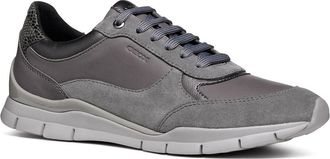Geox Damen D Sukie A Sneaker, DK Grey, 36 EU