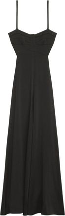 Isabel Marant Kandis Maxikleid - Schwarz