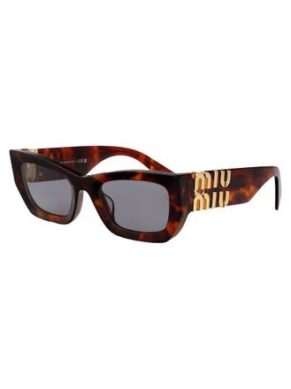 Miu Miu Womens Sunglasses 0mu 09ws Havana Mahogany Acetate