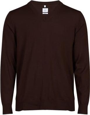 Au Printemps Paris Pull col V en laine m&eacute;rinos