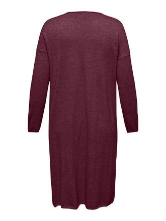Only Carmakoma Strickjacke CARNEW ESLY LS OPEN LONG CARDIGAN NP KNT Viskosemischung