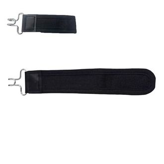 Generico Ceinture sans boucle - Bandeau unisexe confortable &eacute;lastique r&eacute;glable avec crochet | ceinture de voyage pour homme | id&eacute;al pour la vie, les chemises &eacute;