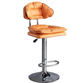 Generic St&uuml;hle, verstellbare Drehhocker aus PU-Leder, K&uuml;chenst&uuml;hle, gepolsterte Tresenhocker, Barst&uuml;hle/Gr&uuml;n/1/2 St&uuml;ck