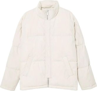 Izzue veste matelassée à patch logo - Tons neutres