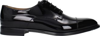 Gucci Hommess Chaussure Derby Cuir Verni Noir
