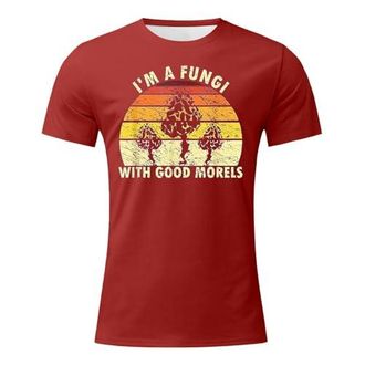 Generico T-shirt &agrave; manches courtes et col rond pour homme, style d&eacute;contract&eacute;, confortable, pour un usage quotidien. T-shirt en coton d&eacute;contract&eacute; et &eacute;l&eacute;gant, Ro