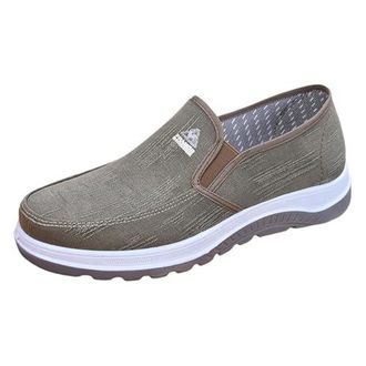 Generic Chaussures de sport pour hommes sans lacets : chaussures dext&eacute;rieur &agrave; semelle souple chaussures de jogging respirantes chaussures de course &agrave; enfiler 