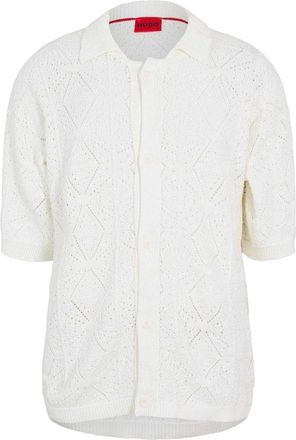 HUGO BOSS Hugo - Strickjacke f&uuml;r Herren (Wei&szlig;)