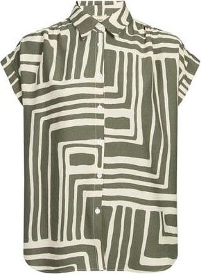 Artlove Chemise manches courtes imprim&eacute;e Laurence