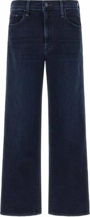 Mother Straight Leg Jeans - Blau