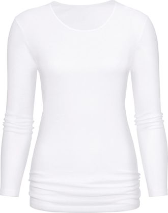 Mey Tagw&auml;sche Serie Noblesse Damen Shirts 1/1 Arm Weiss 3XL(48)