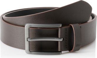 Jack & Jones Herren JACMIKA BELT Synthetikgürtel 12250342,Brown Stone,90
