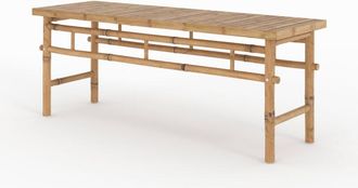 Rendez-Vous D&eacute;co Banc de jardin 2 places en bambou - VADELLA