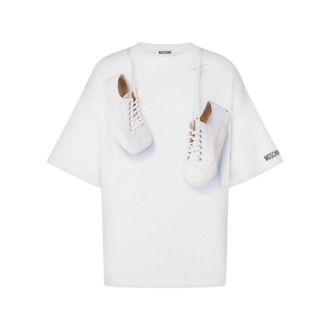 Moschino unisex, Oberteile, Wei&szlig;, 2XSGr&ouml;&szlig;e