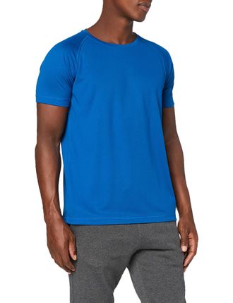 Stedman Apparel Herren Top Active 140 Raglan, Blau (King Blue 304), Large (Herstellergr&ouml;&szlig;e: L)