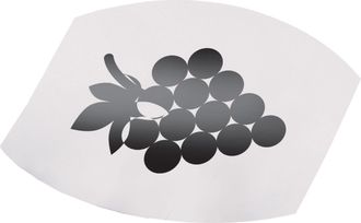 Westmark 3 Weinausgie&szlig;er-Scheiben f&uuml;r tropffreien Ausschank, Metalloptik, Kunststoff, Safety, Silber, 44482280