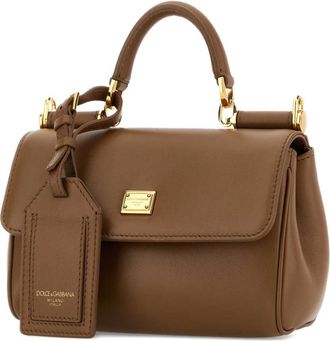 Dolce & Gabbana Top Handle Bag - Brown