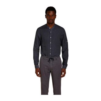 Mason's Homme, Chemises, Bleu, Taille: XL Porto Shirt