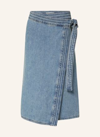 BA&SH Ba&Sh Wickelrock Timy blau