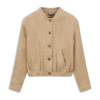 Bugatti Boucl&eacute; Blouson - - Jackets - Damen - Beige - L